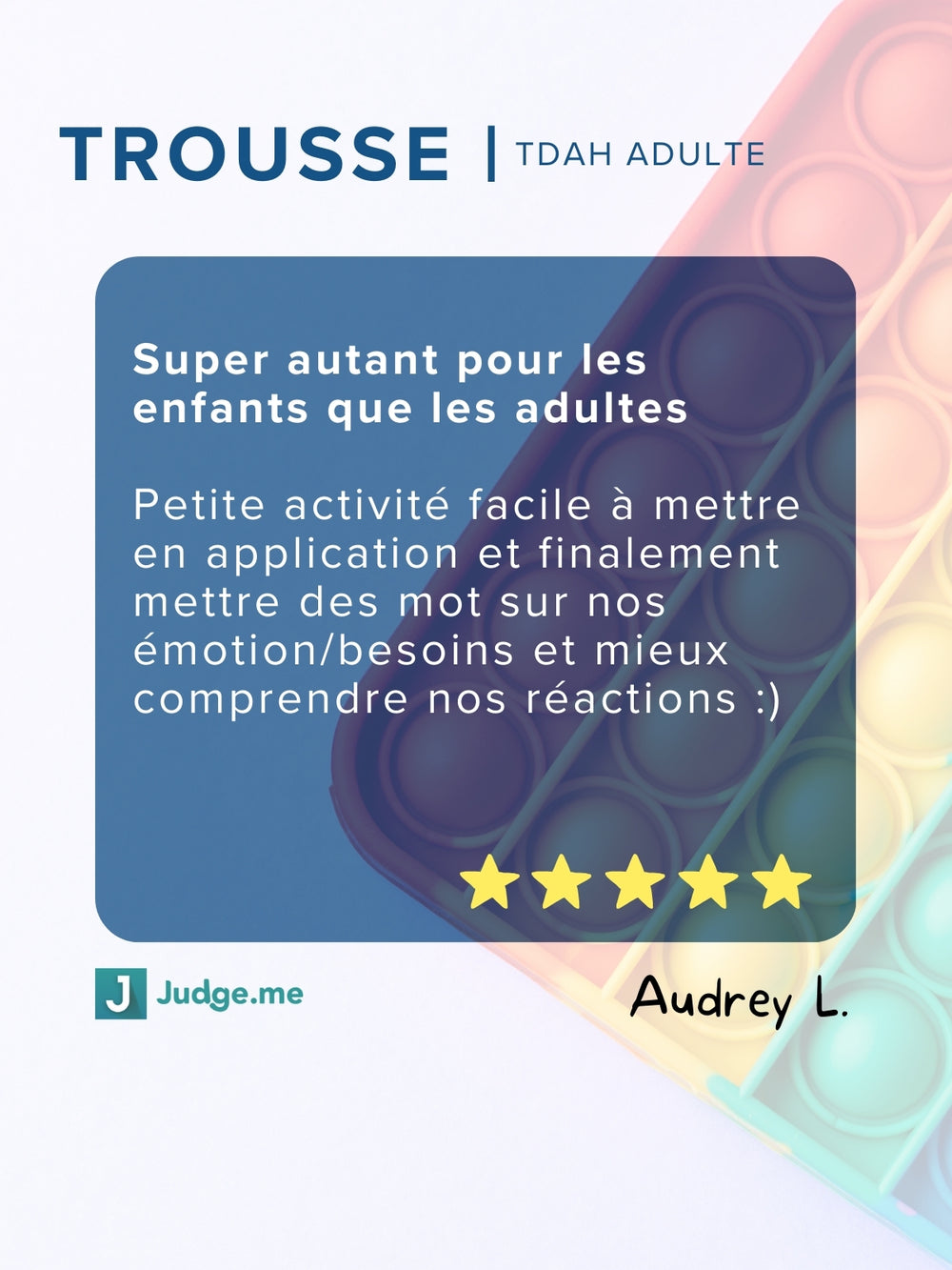 Trousse | TDAH Adulte | Éditions Émotion