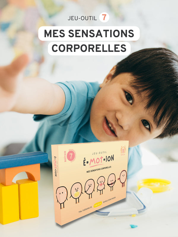 Jeu-outil É•mot•ion - Mes sensations corporelles | Les Éditions Émotion