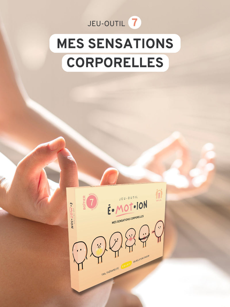 Jeu-outil É•mot•ion - Mes sensations corporelles | Les Éditions Émotion