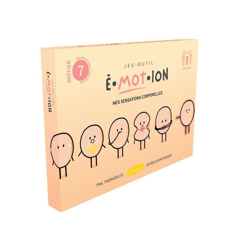 Jeu-outil É•mot•ion - Mes sensations corporelles | Les Éditions Émotion